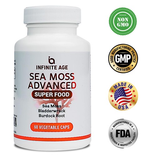 Infinite Age Sea Moss Advanced Superfood - Digestion,Thyroid ...