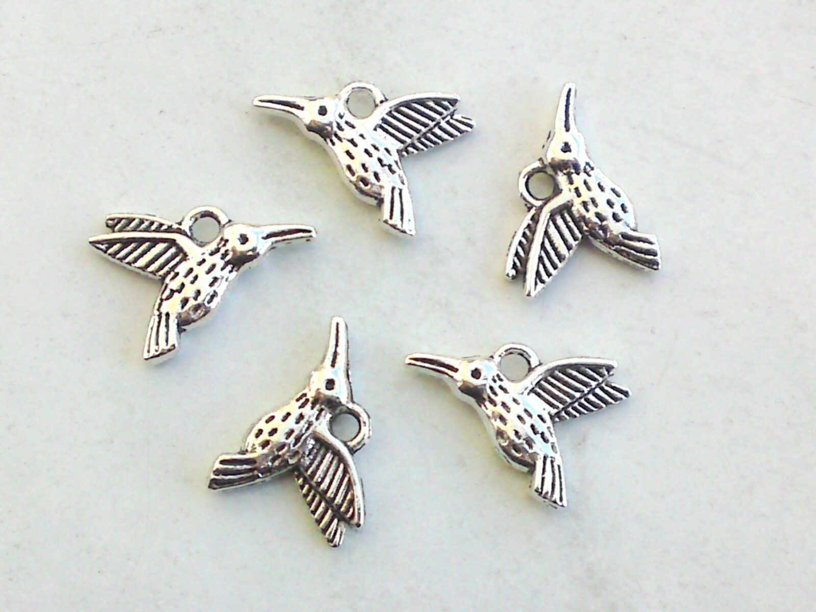 Charms Anhänger * Schmetterling Taube Vogel Libelle*Charm Perlen Bastel ...