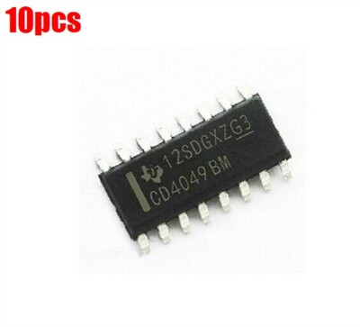 10Pcs Converter Cmos Hex Buffer 16 Pin CD4049BM CD4049 4049 New Ic no ...