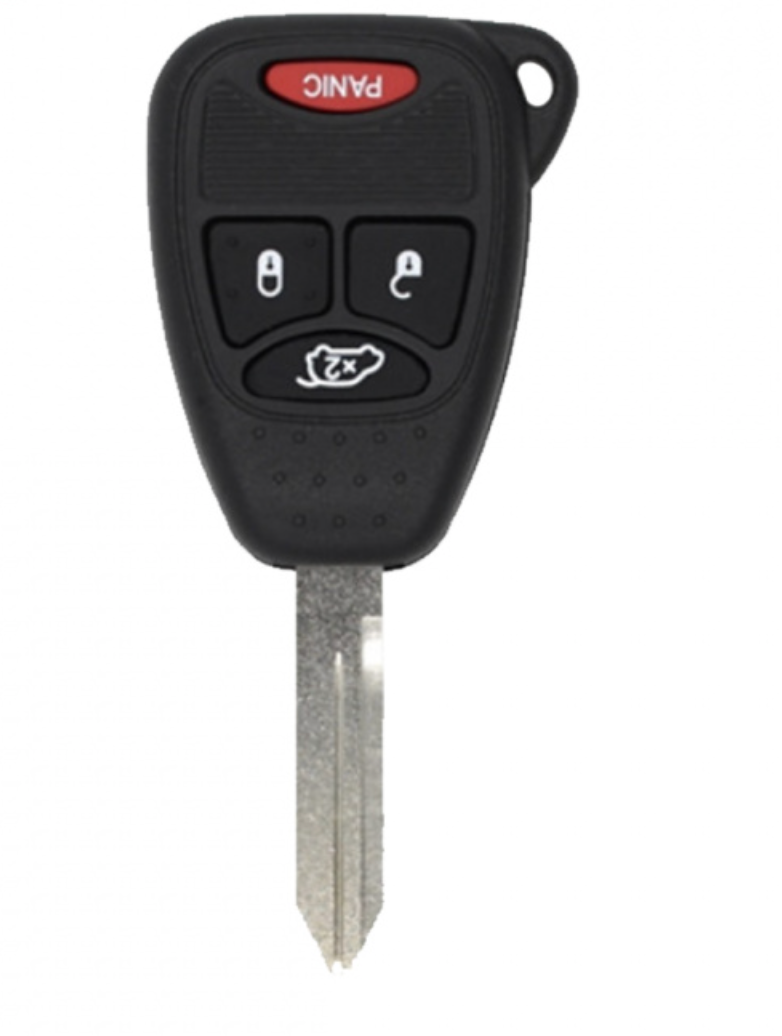 OEM ELECTRONIC 4 BUTTON REMOTE HEAD KEY FOB FOR 2007 - 2014 DODGE ...