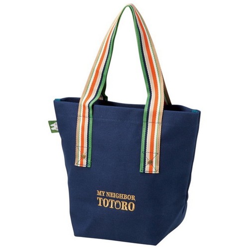 My Neighbor Totoro Mini Tote Bag (Stripe Totoro ) Studio Ghibli New ...