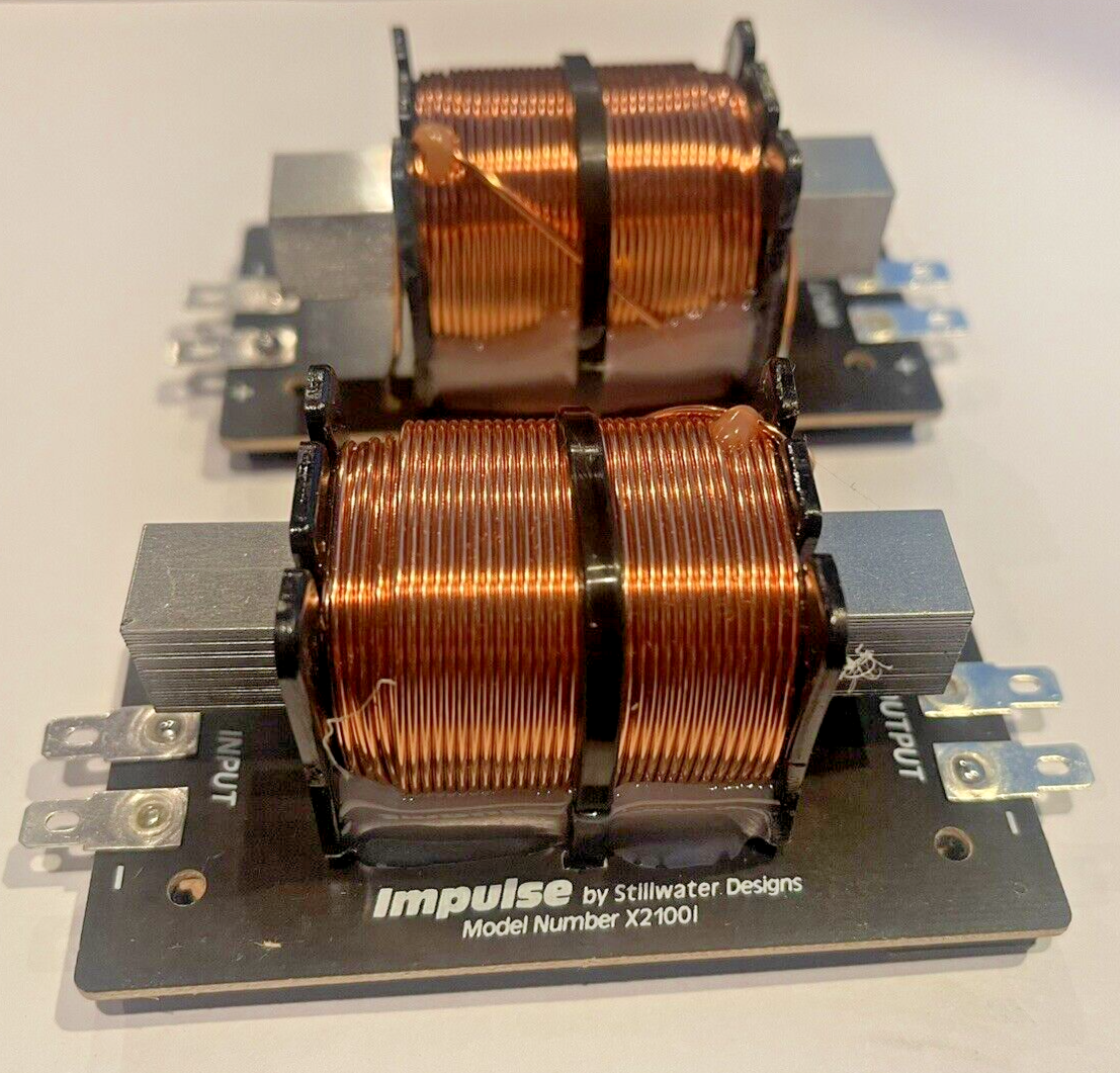 Subwoofer LOW PASS Crossover impulse 100 Hz 6db per octave NEW Pair ...