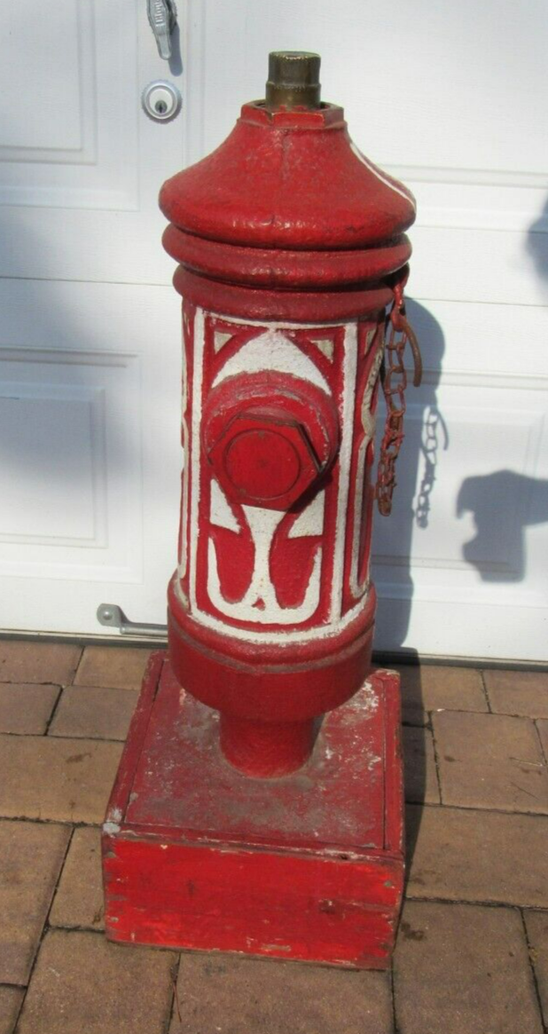 Antique Early 1900s J Thompson & Co Philadelphia Ornate Fire Hydrant ...