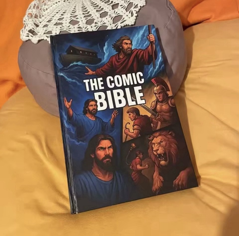 The Comic Bible for All Ages Full-Color Illustrated Bible Comic Book ...