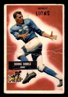 1955 Bowman Football #4 Dorne Dibble PR *e1 | eBay