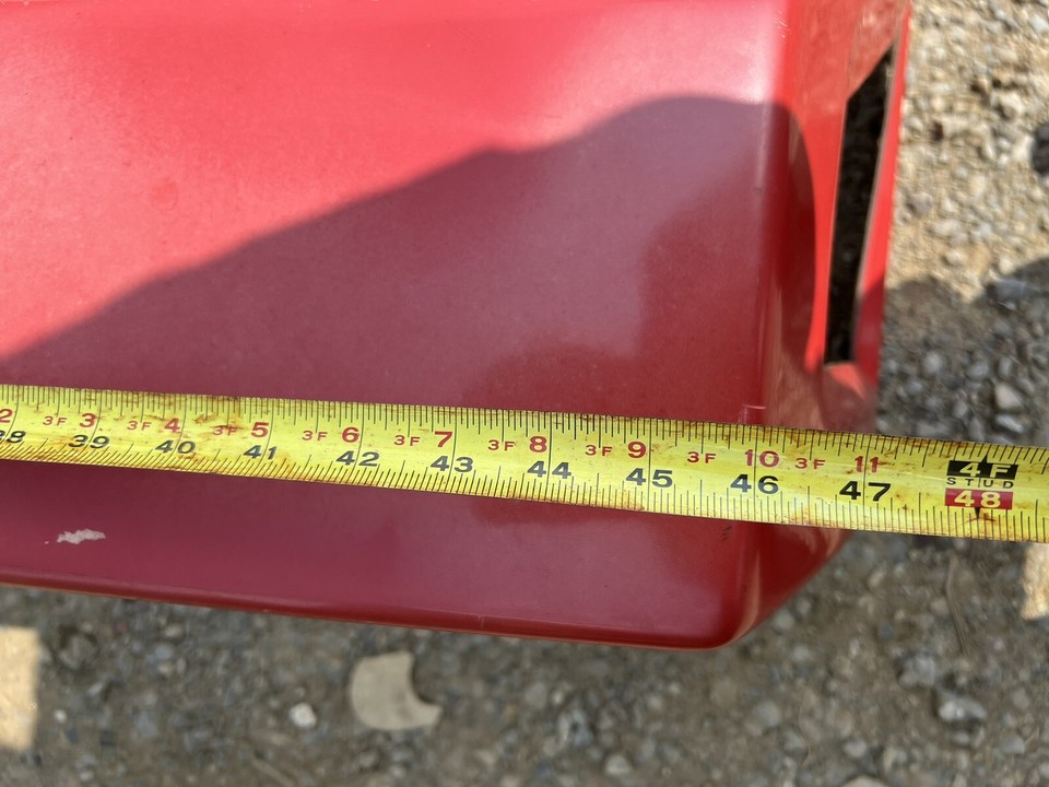 LUND? RACERBACK TRUCK CAB BED FLARE ROUGH DIMENSIONS 46” TOP/60” AT ...