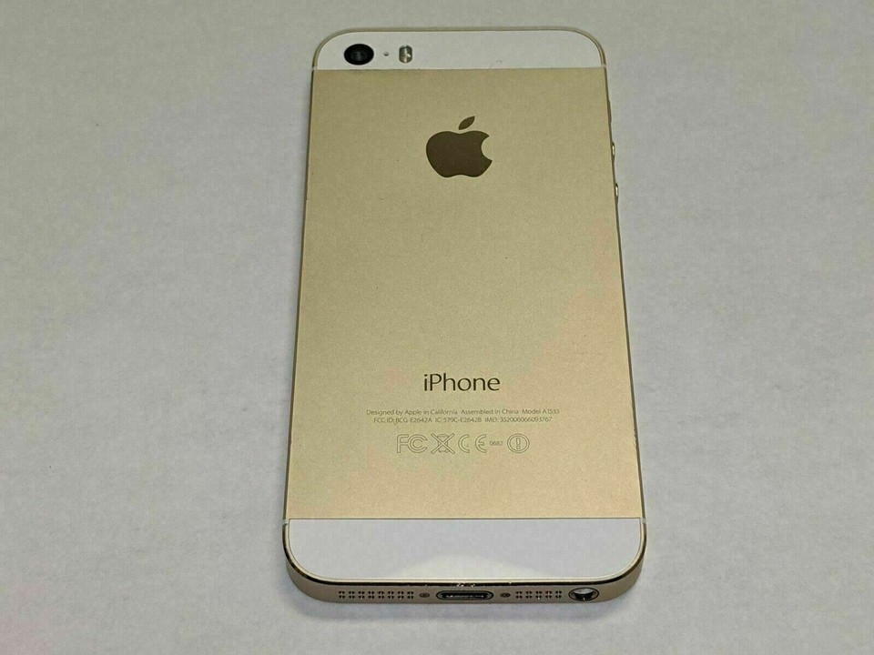 Apple iPhone 5s A1533 16GB Verizon Wireless White/Gold Smartphone/Cell ...