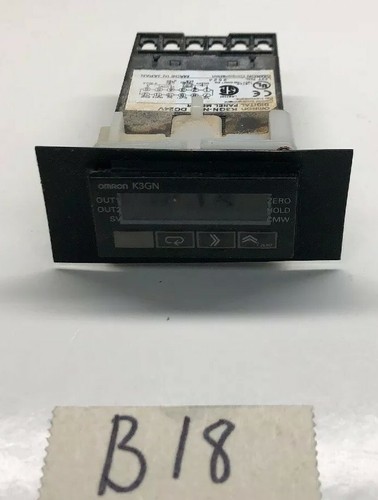 Omron K3GN-NDC Digital Panel Meter DC 24V *Warranty & Fast Shipping* | eBay