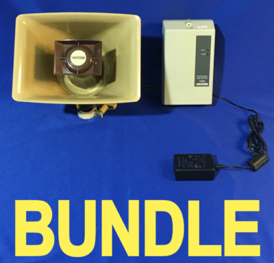VALCOM BUNDLE : V-9970 Station Page Controller & V-1030C Paging Horn ...