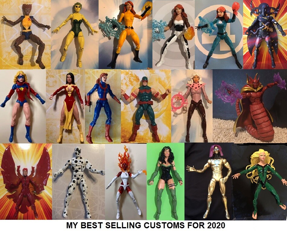 Marvel Legends CUSTOM SHADOW KING - Kingpin Professor Xavier Deadpool ...