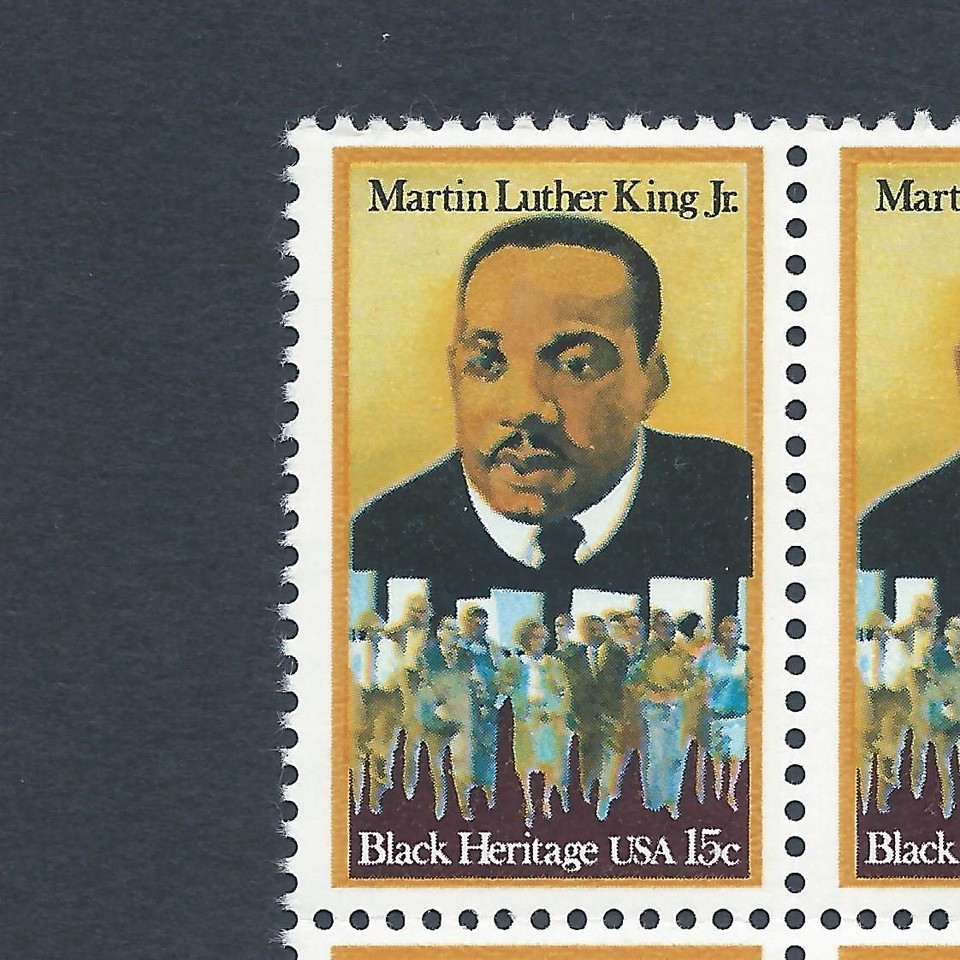 Dr. Martin Luther King - Civil Rights Movement Mint Set of 4 Stamps 46 ...