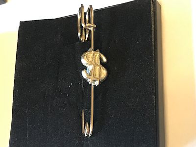 Dollar Sign TG255 Pewter Scarf and Kilt Pin Pewter 3" 7.5 cm | eBay UK