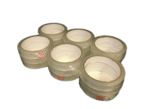 36 rolls Sticky Clear Cello Tape 18mm x 40M /each Transparent packing ...