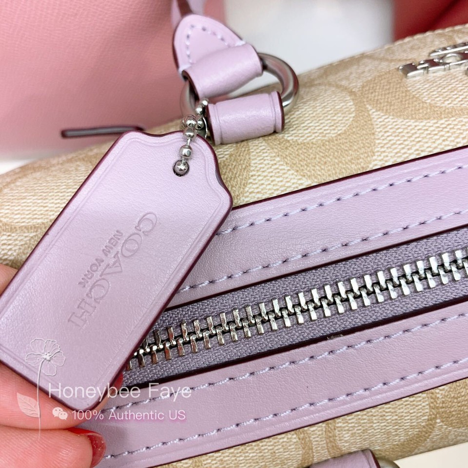 NWT Coach Rowan Satchel In Signature Canvas 2025 CV961/CV962/cw376 | eBay