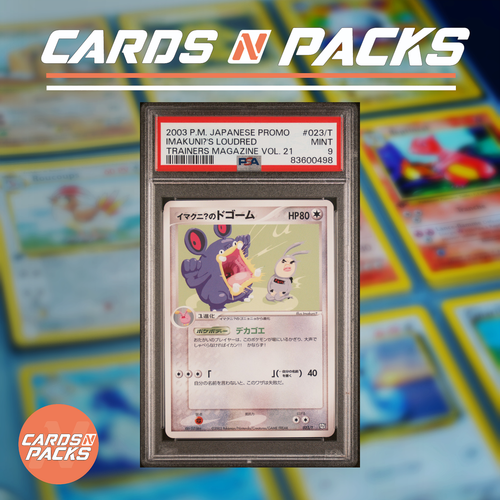 Carte Pokemon Trainers Mag Vol.21 Promo Imakuni?'s Loudred 023/T PSA 9 ...