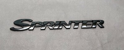 Mercedes-Benz Sprinter Emblem Rear Door Boot Badge Chrome Letters ...
