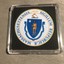Great State of MASSACHUSETTS State Seal Colorized Collectible Challenge ...