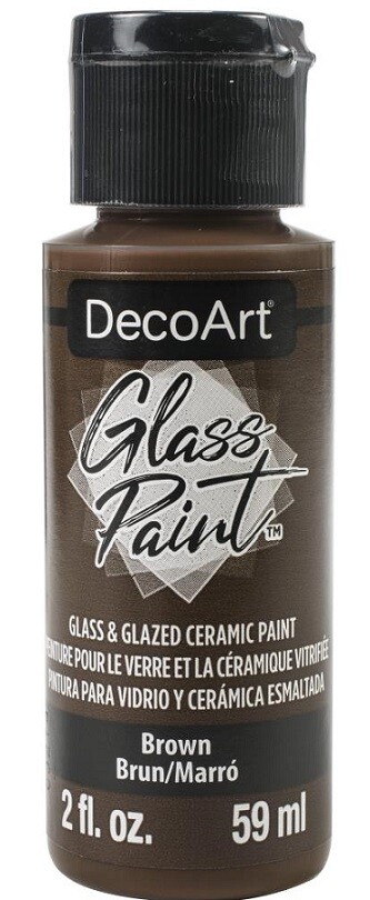 DecoArt Glass Paint Opaque Glass & Glazed Ceramic Paint 2oz ~ PICK YOUR ...