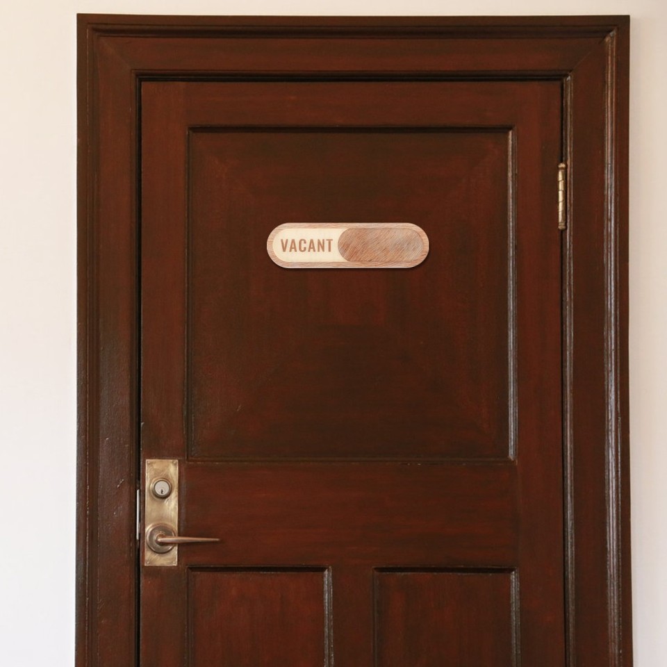 Sliding Status Sign Staff Office Vacant Occupied Privacy Side Door ...