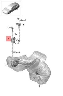 Genuine PORSCHE Panamera 971 97A 97B 97C Fuel Pump PAE919088 | eBay