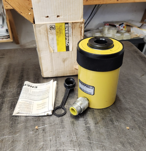 NEW Enerpac RCH302 30-Ton x 2.5" Stroke Hollow Ram S/A Hydraulic ...