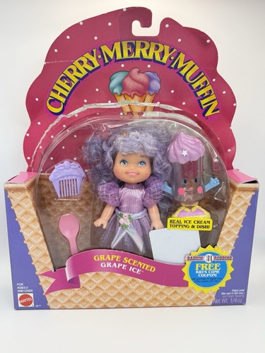 Vintage Cherry Merry Muffin ~ Ice Cream Party GRAPE ICE doll ~ 1990 ...
