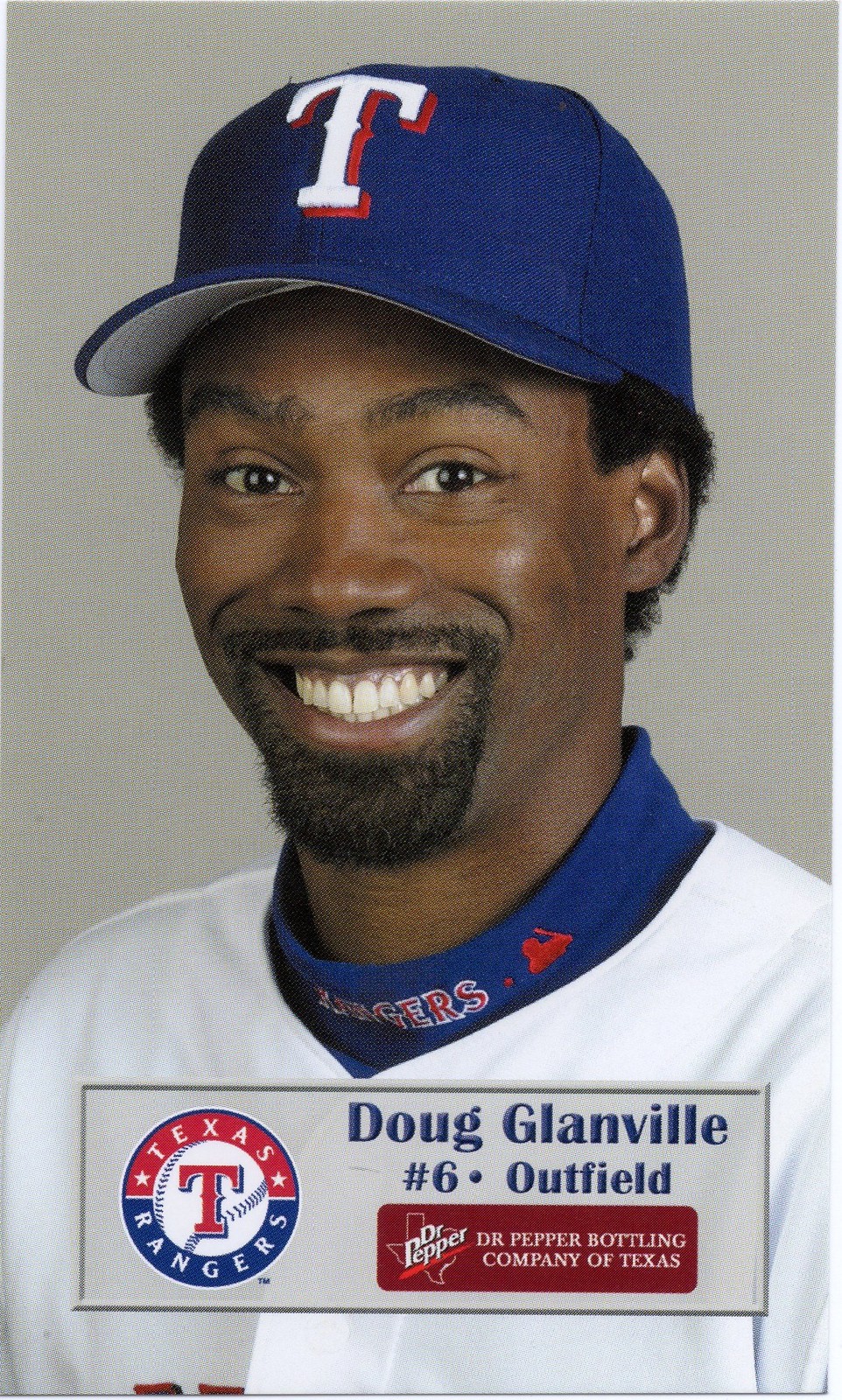 2003 Texas Rangers Dr. Pepper #12 Doug Glanville SGA | eBay