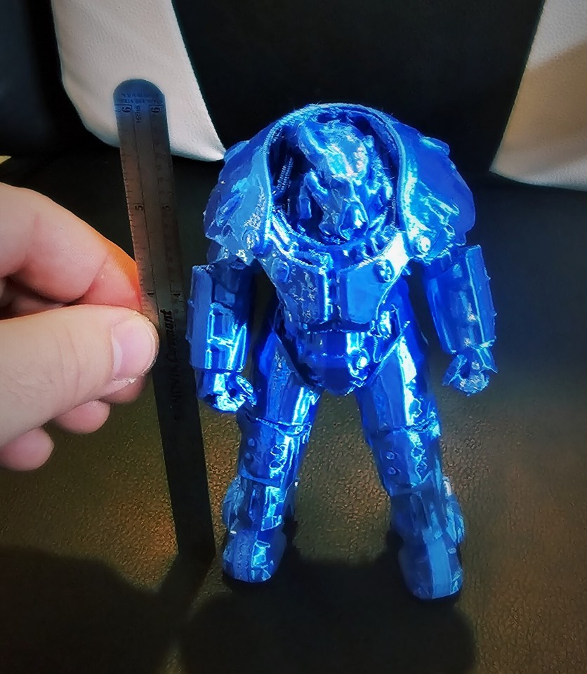 F@ll Out☢️ X01 Power Armor Statue 3D Print Cybercore Robot Figurine Toy ...