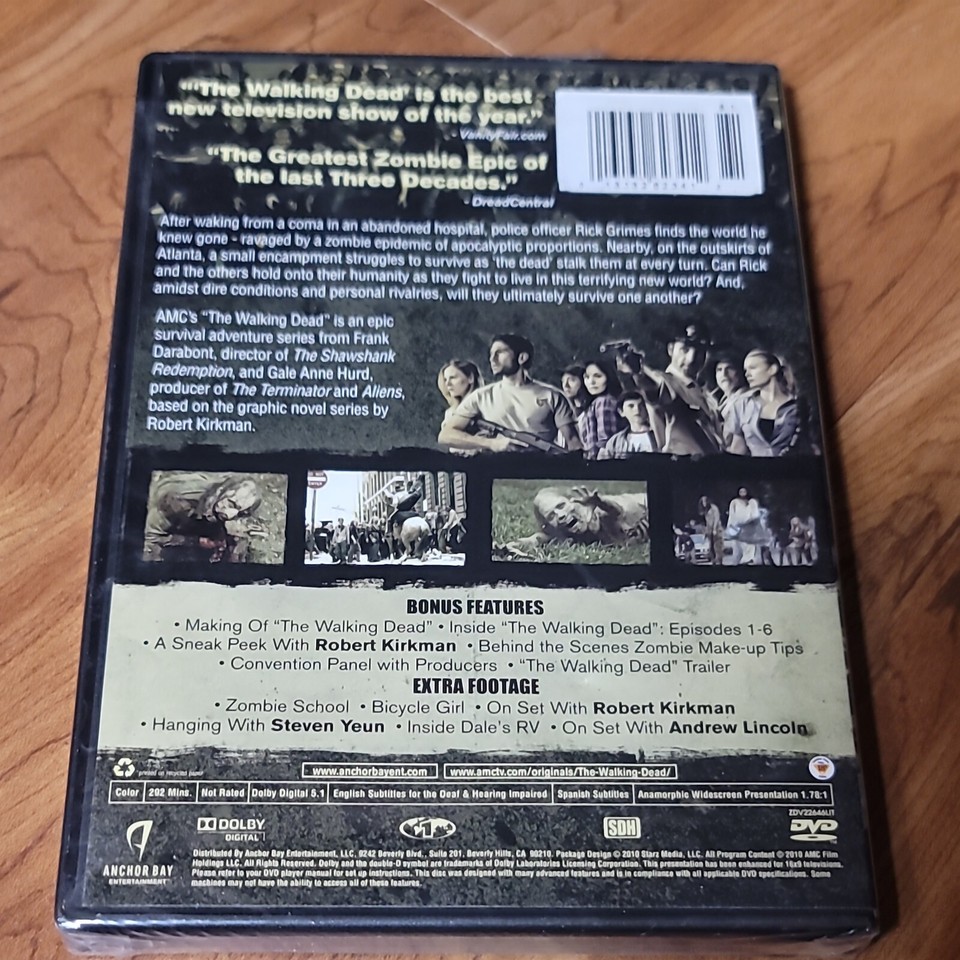 THE WALKING DEAD The Complete First Season New DVD by AMC | eBay