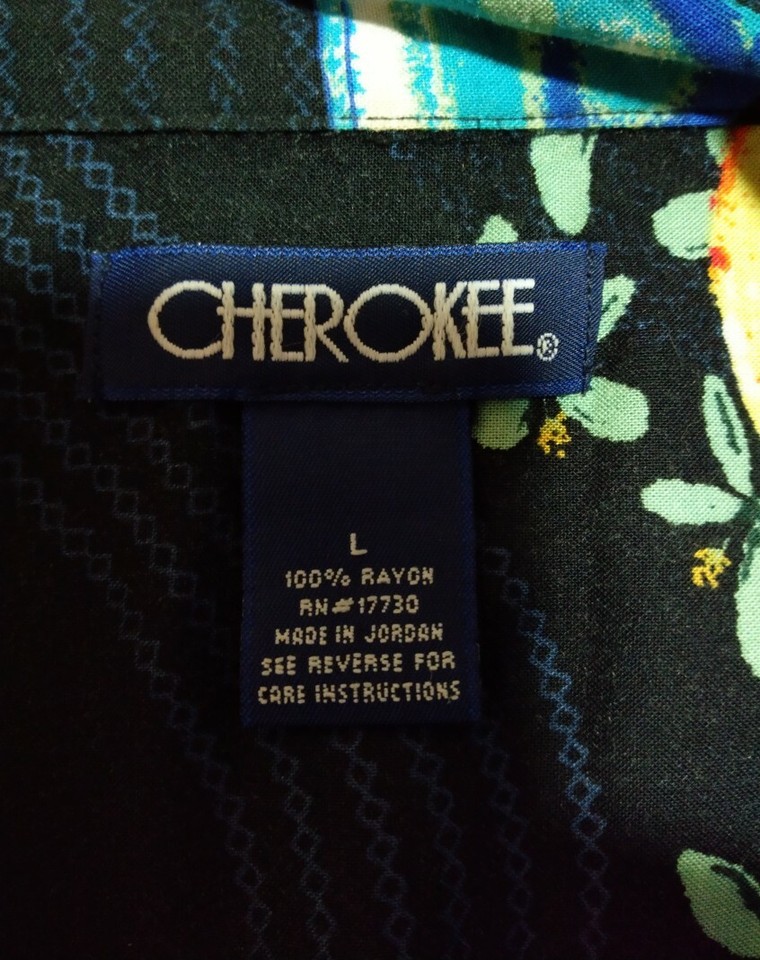 Cherokee Brand Shirt (cocktails) Size Large | eBay