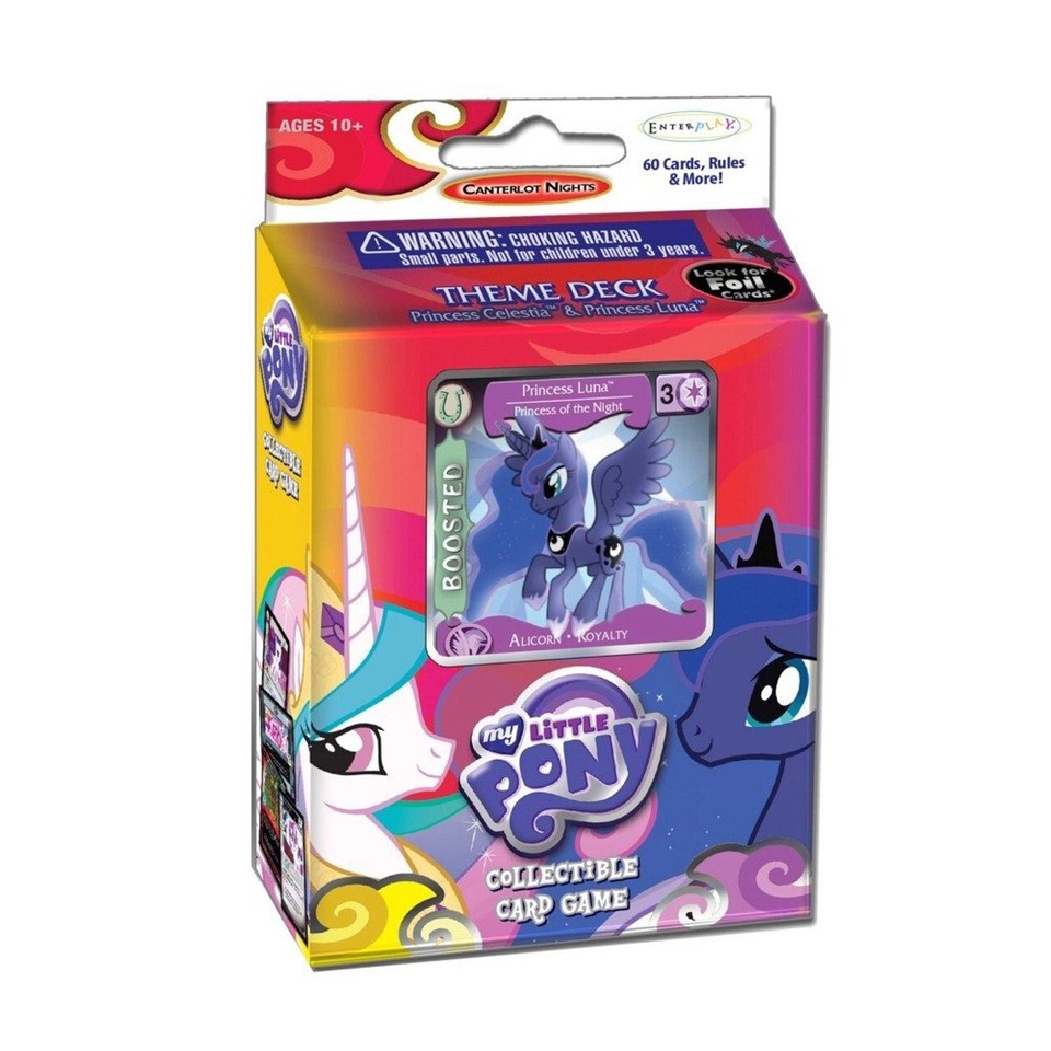 My Little Pony MLP CCG Canterlot Nights Theme Deck 8ct Sealed Display ...