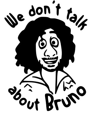 Bruno, Encanto, cartoon, Vinyl Decal,Sticker for Cars,Laptops and more ...