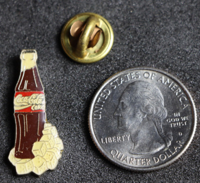Coca-Cola Coke Bottle Ice Cubes Pin | eBay