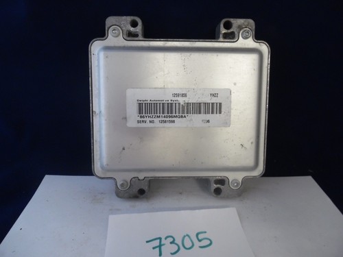 2004 04 CHEVROLET MALIBU COMPUTER BRAIN ENGINE CONTROL ECU ECM MODULE ...