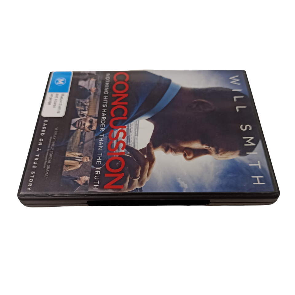 Concussion (DVD 2015) Movie Sports Biography Drama Omalu Football NFL ...