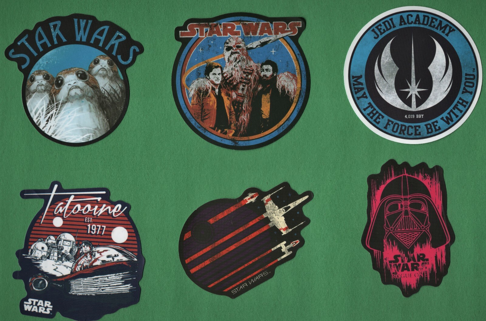 STAR WARS STICKERS Collection 1 SCI-FI action EPIC LANDO CALRISSIAN Red ...