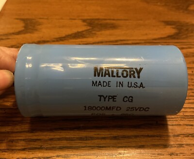 Capacitors - Mallory Type
