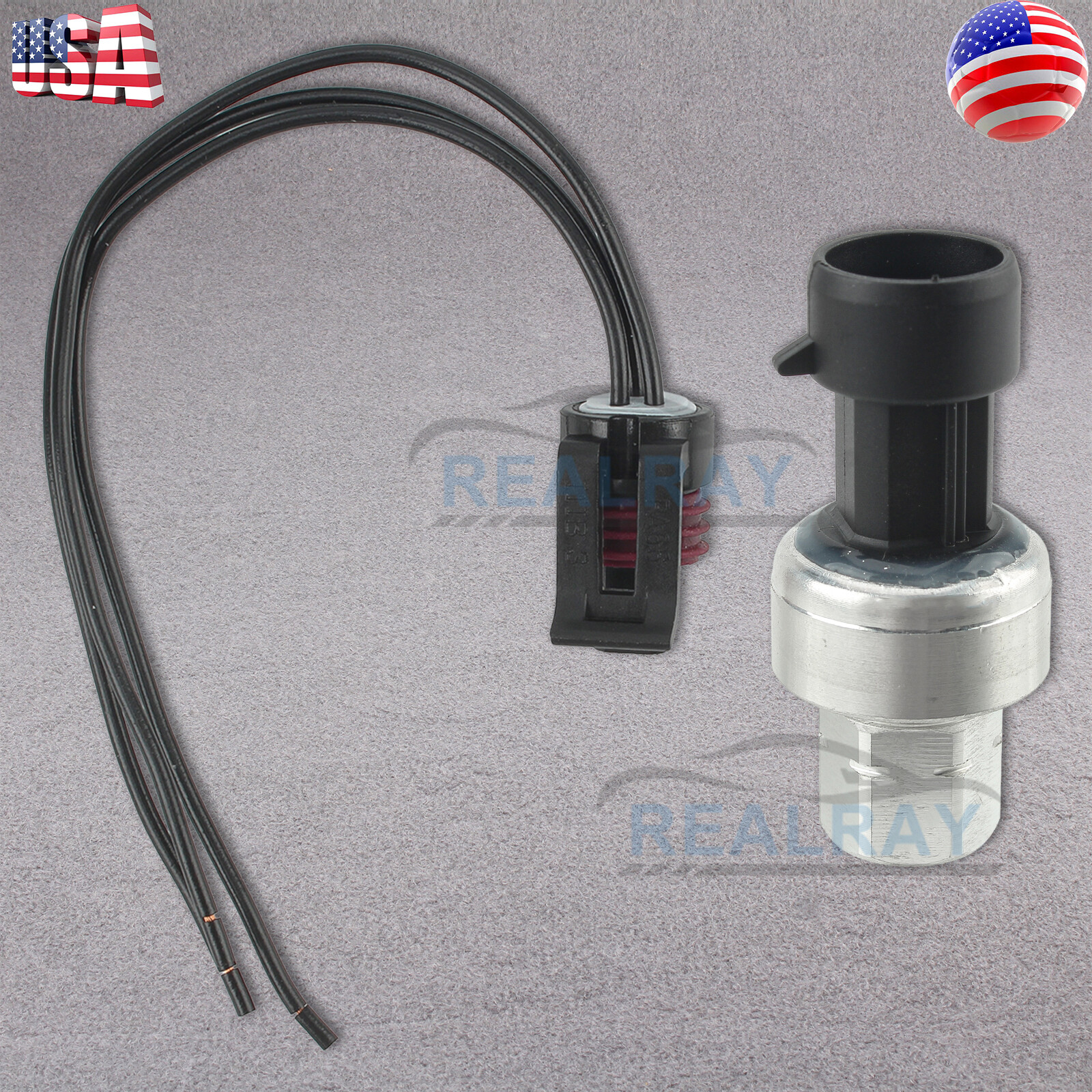 A/C Refrigerant Pressure Sensor For GM Buick Cadillac Chevolet Ford ...