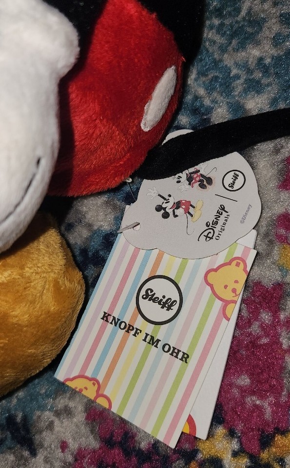 NEW 2022 Walt Disney World Parks Steiff Mickey Mouse Plush New With ...