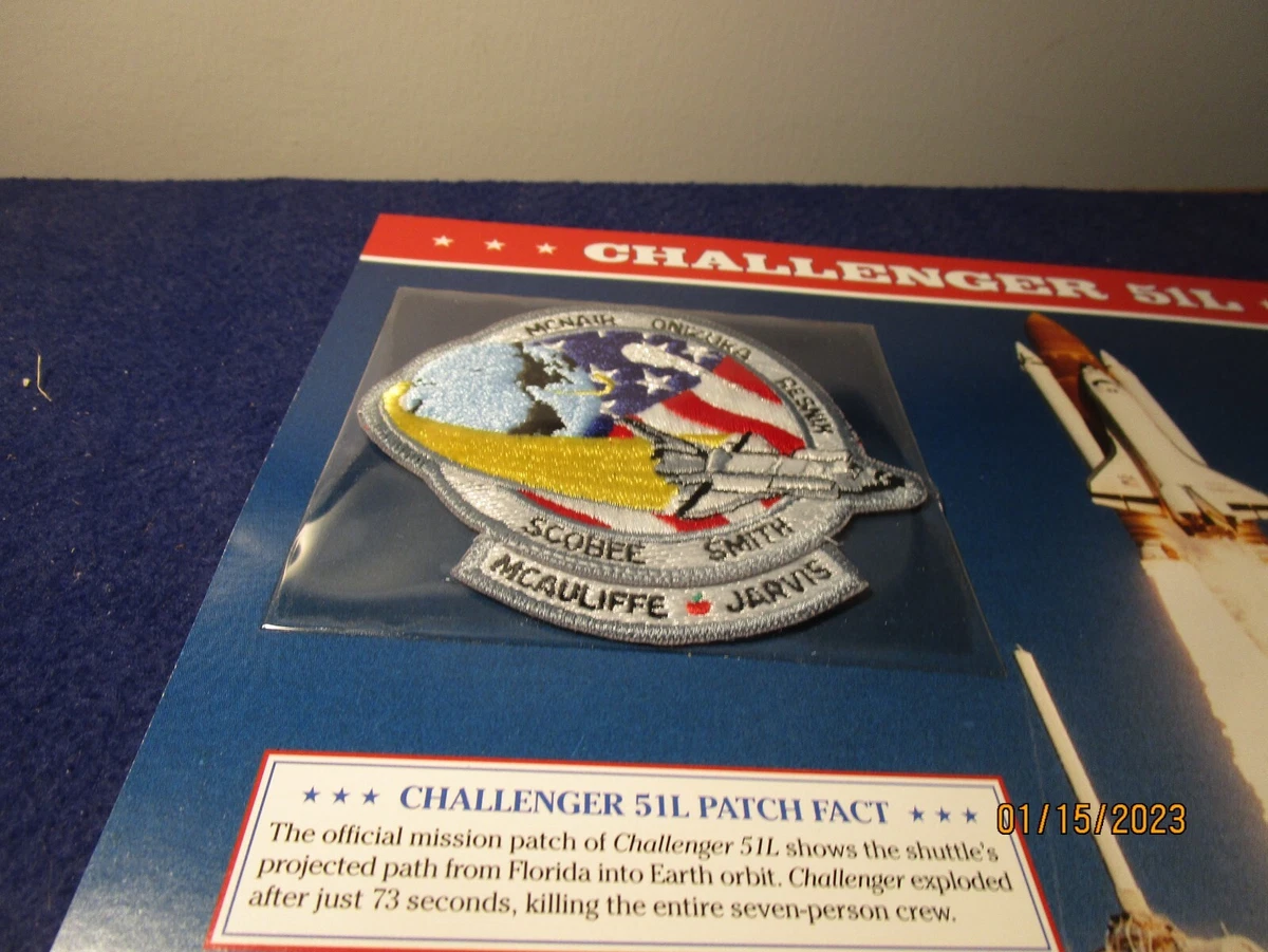 Challenger Space Mission Badge