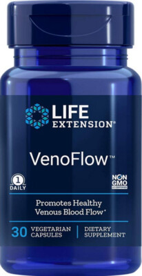 VENOFLOW HEALTHY BLOOD FLOW VASCULAR HEALTH 30 Capsule 200 mg LIFE ...