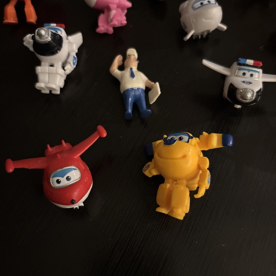 Super Wings Transforming Toy Planes Mini Airplane Figures, Lot Of 22 | eBay