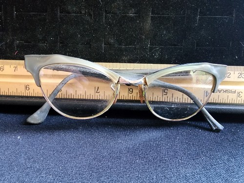 Vintage 60's Original Cat Eye Glasses Decorative Frame Glass Lens #5 | eBay