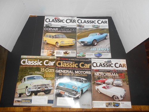 HEMMINGS CLASSIC OF THE OPEN ROAD MAGAZINES -five 5 ISSUES | eBay