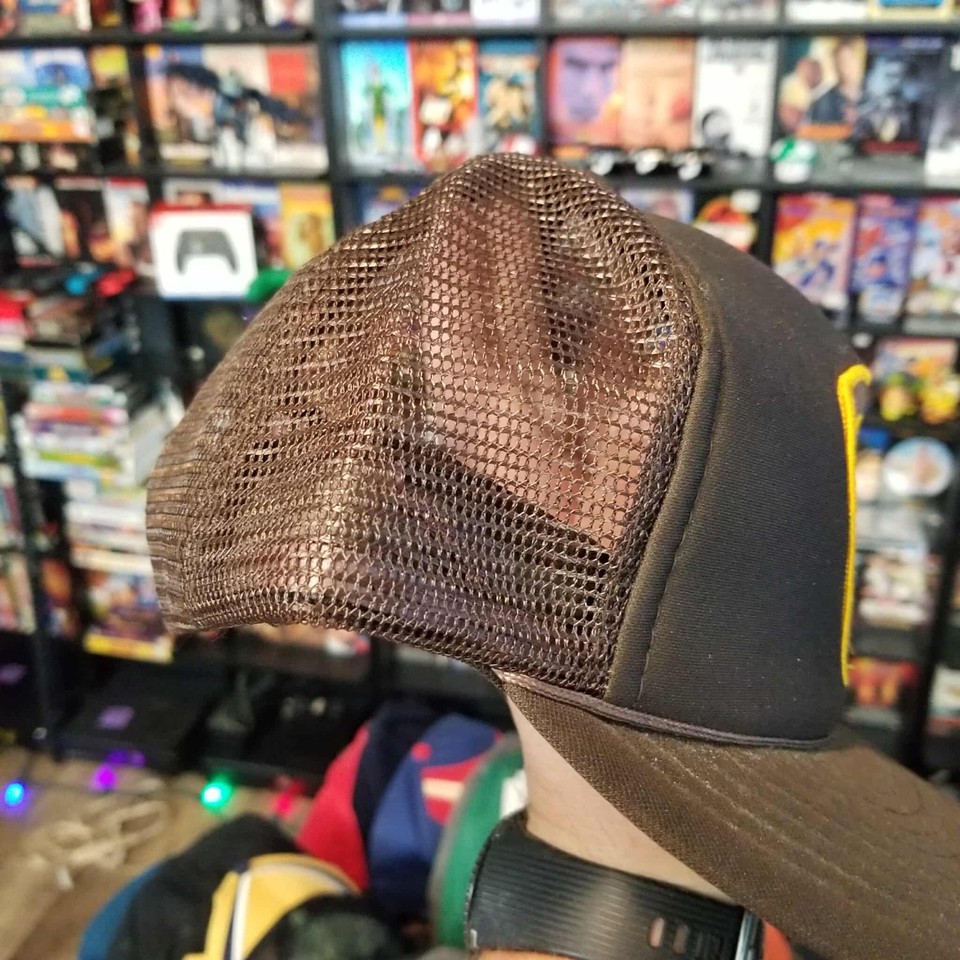 Miami Dade Police Department Snapback Hat Vintage VTG Rope Brown R&R ...