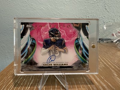 Caleb Williams Topps Rookie Autograph Variation /50 - On Card Autograph ...
