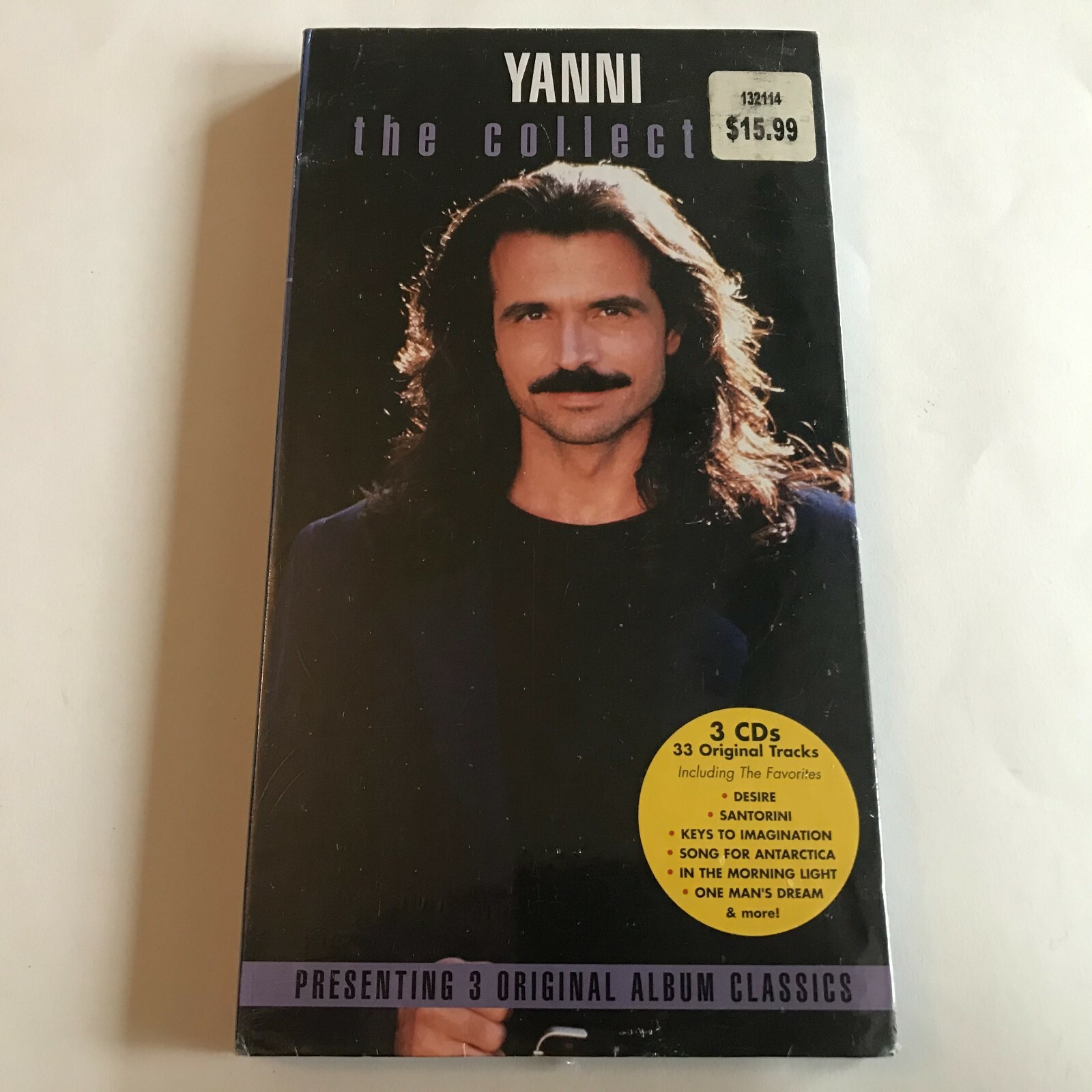 Yanni - The Collection - 3 CD Set Long Box Package (New, Sealed) 2006 ...