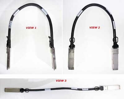 GENUINE NetApp QSFP - QSFP - 0.5m Ext SAS Cable - PN:12-00176 | eBay