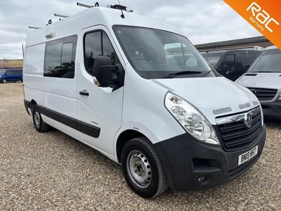 VAUXHALL MOVANO WELFARE MESS VAN IDEAL CAMPER CONVERSION 2.3 CDTi 3500 ...