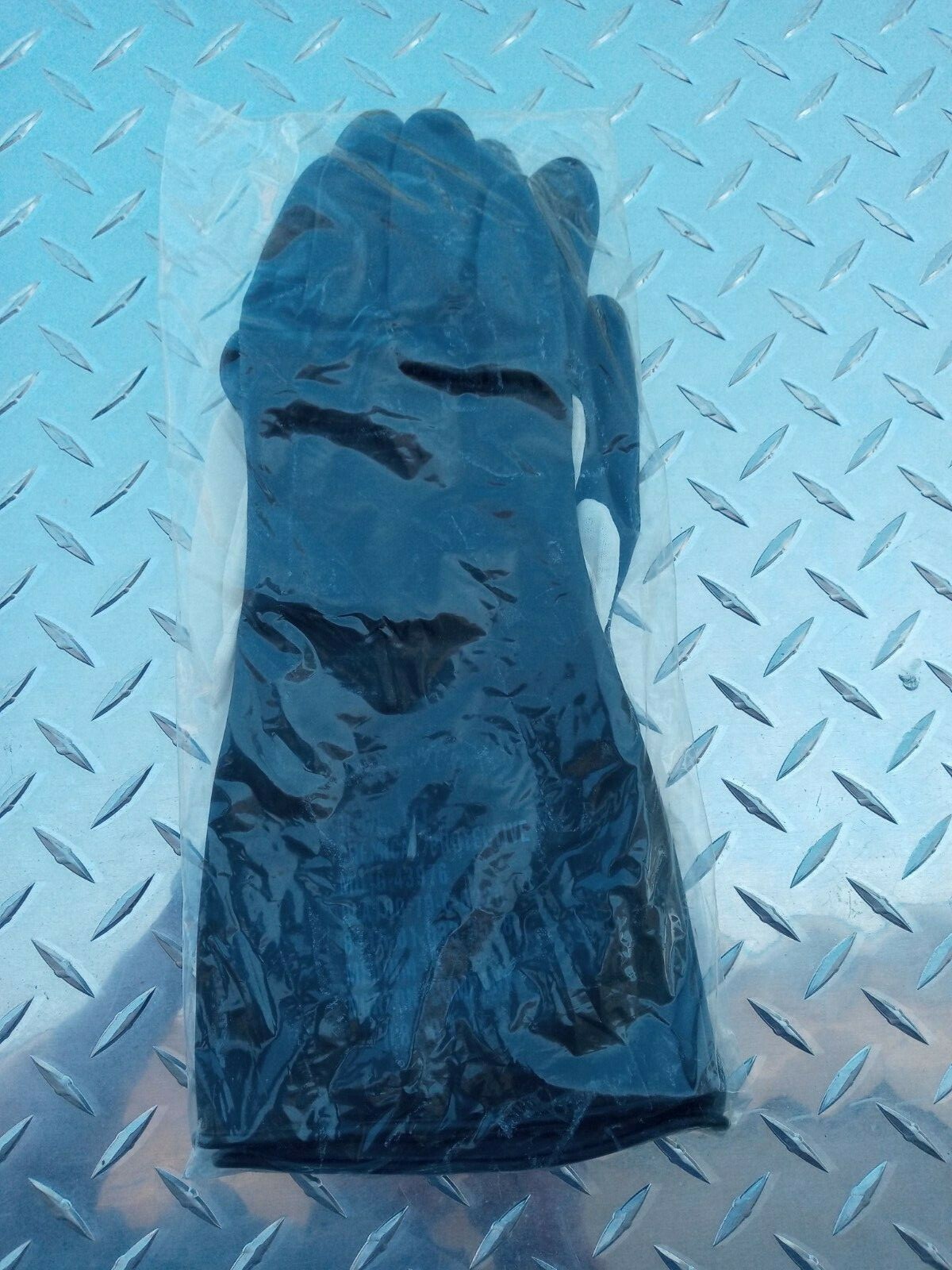 Mil-Spec 25mil Butyl Rubber Gloves NBC/Chem-Bio 14" Length w Cotton ...